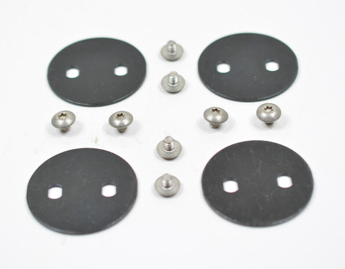 (4) 1009-109 Throttle Plates 1-9/16" Stamped 109 Screws Fits: Holley ...