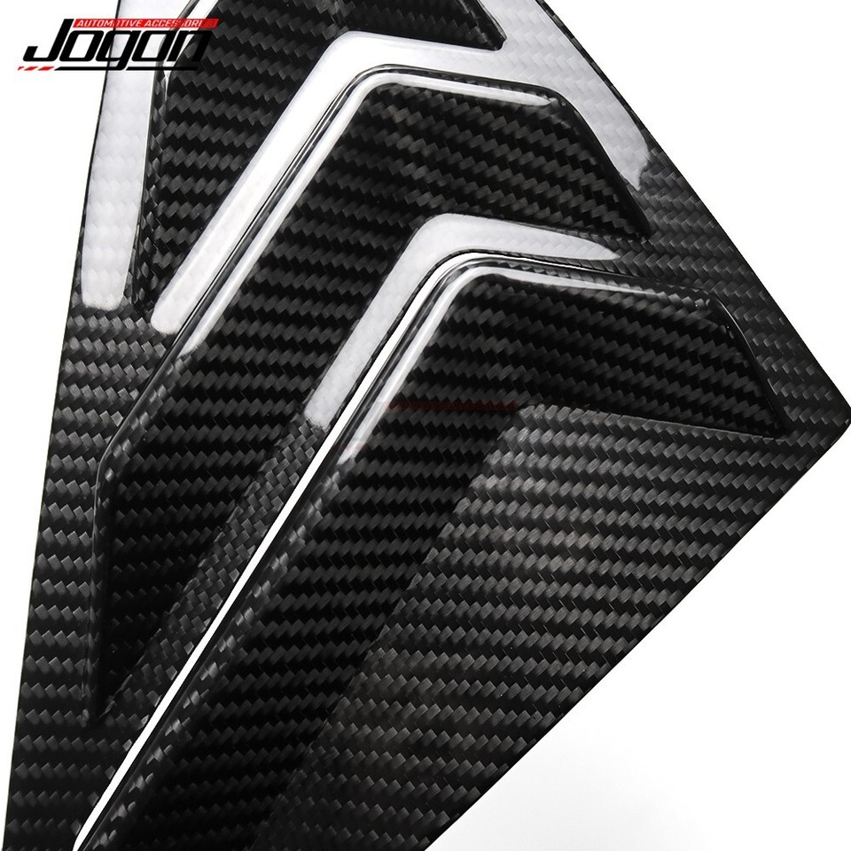 Carbon Fiber Quarter Window Louver Cover Trim For Acura Integra Type S ...