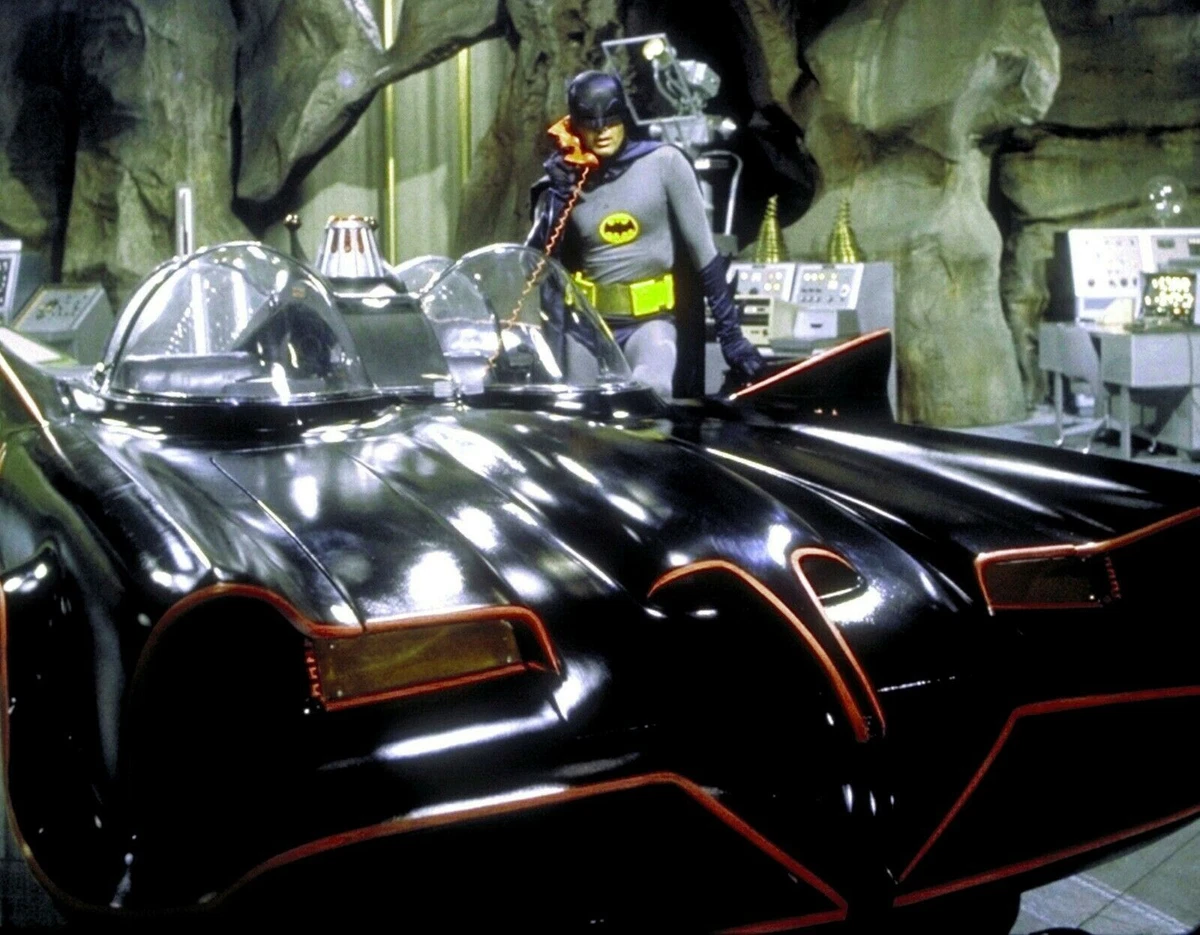 Batman And Robin Batmobile Adam West