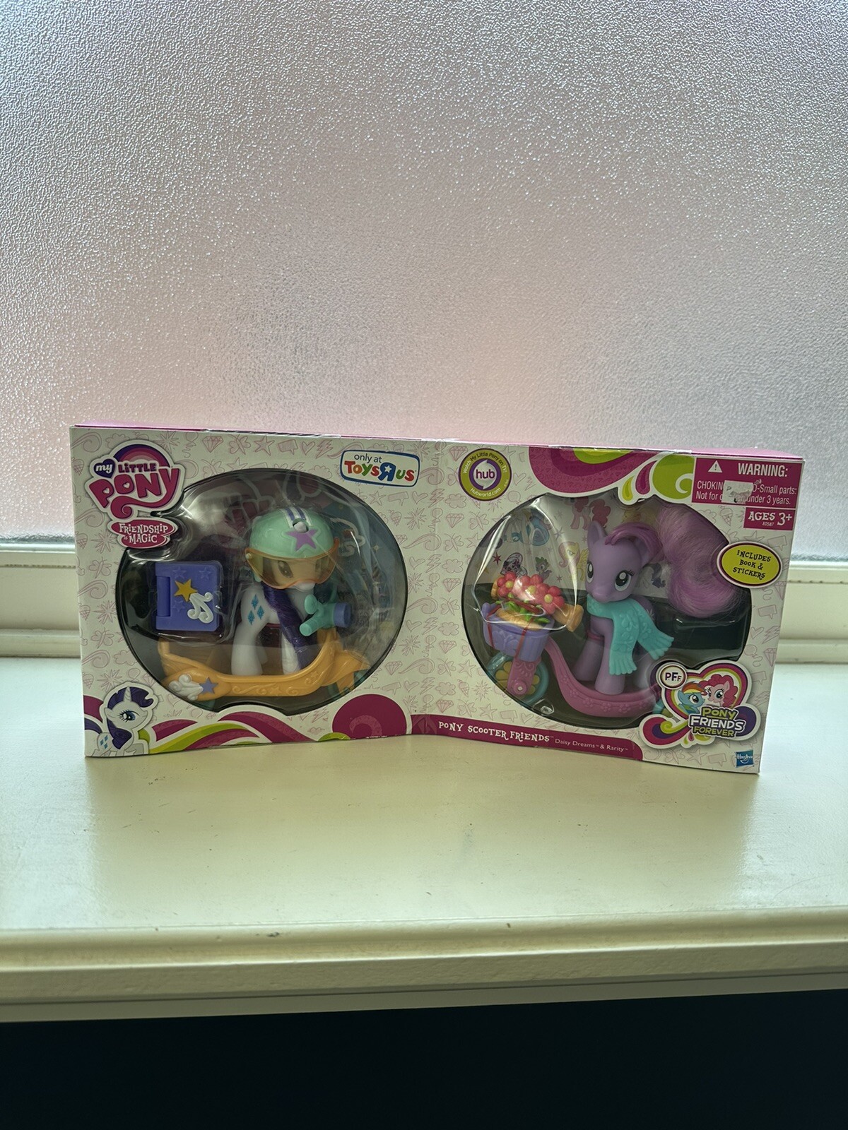 Hasbro My Little Pony Scooter Friends Daisy Dreams & Rarity New G4 MLP ...