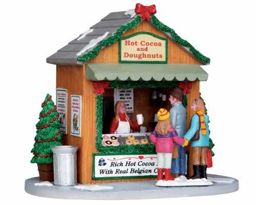 LEMAX Village Collection Hot Cocoa Stand # 13906 for sale online | eBay