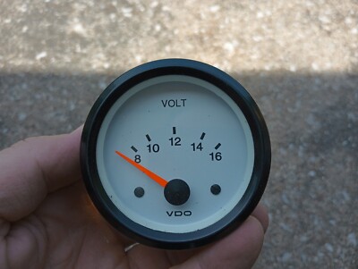 VDO Voltage Gauge 2 5/8 | eBay