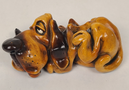 Vtg Beasties of the Kingdom Ol' Hoot Hound Dog 5" Figurine Figure John ...