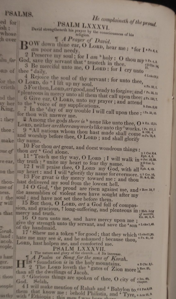1851 RARE HOLY BIBLE Undocumented LEFAVOR & Co. Maine Edition Apocrypha ...
