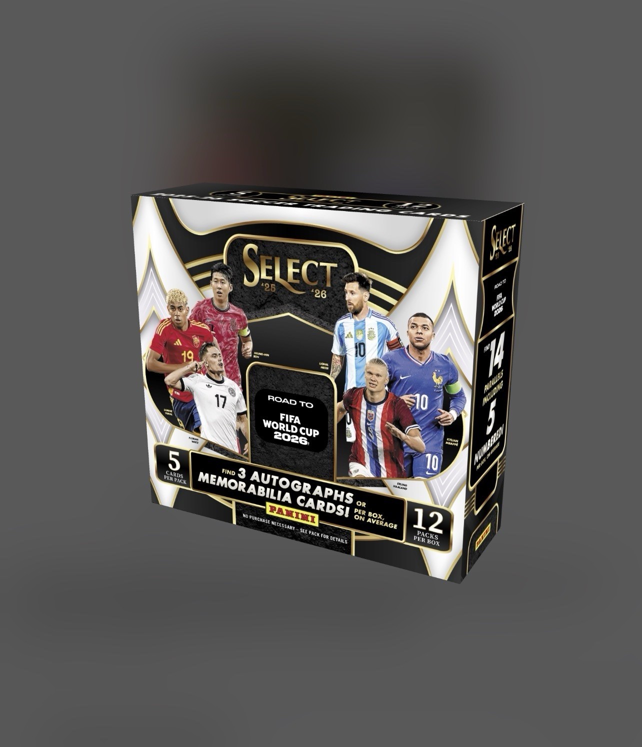 2025/26 Panini Select Road To The FIFA World Cup Soccer Hobby Box ...