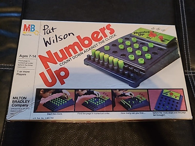 Milton Bradley Numbers Up Vintage Timed Popping Board Game 1975 | eBay