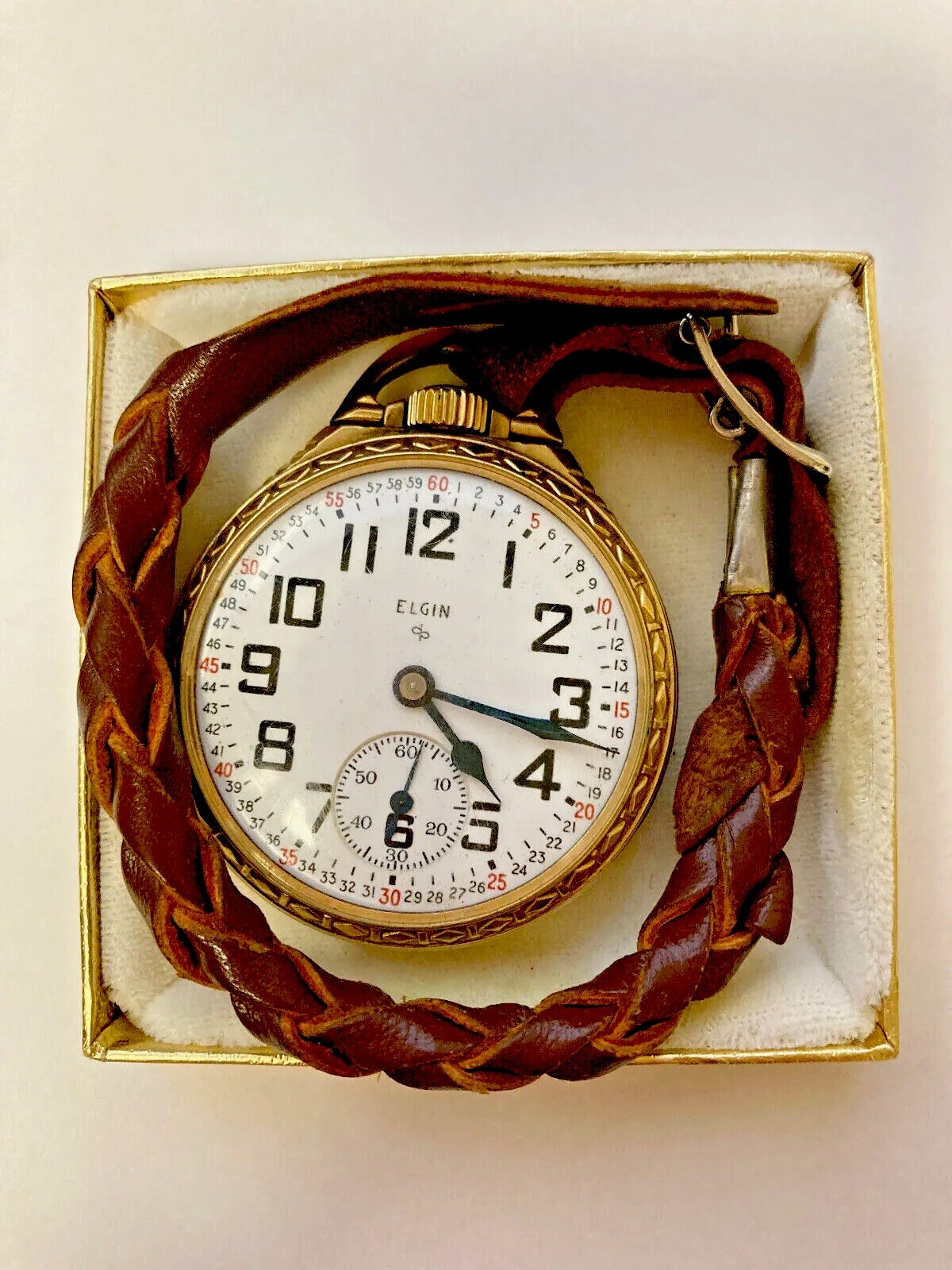 Estate Antique 1930's Elgin Railroad 14K Pocket Watch… - Gem