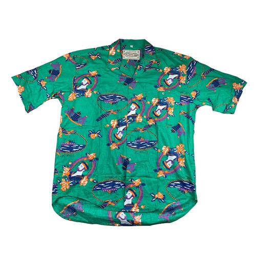 Hawaii Hemd Quark Shirt Hawaiihemd Herren vintage Gr. L Sommer HW1 | eBay