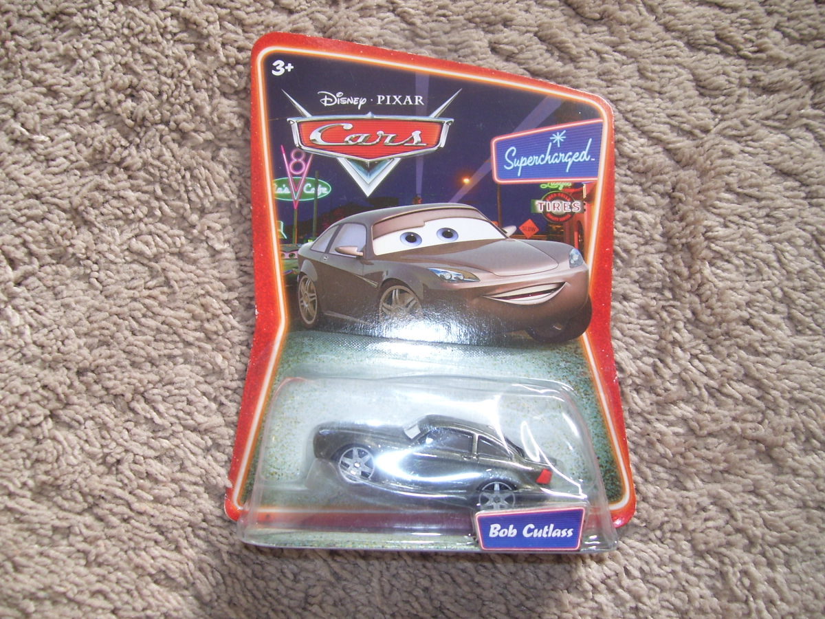 Disney Pixar Cars Bob Cutlass SUPERCHARGED **GENUINE*SEALED** P131-A11