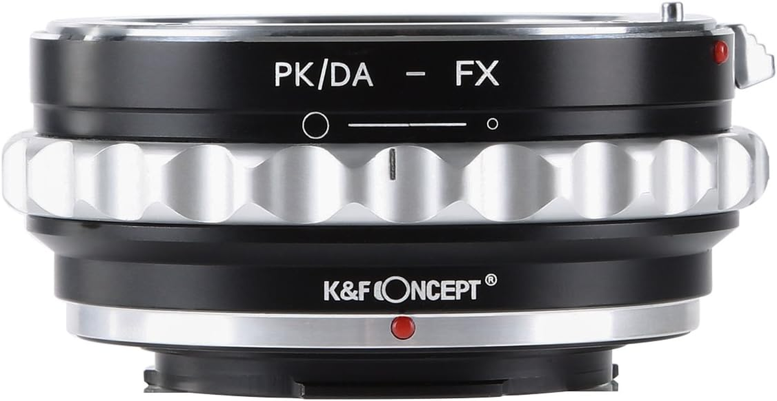 PK to FX Adapter,K&F Concept Lens Mount Adapter with Aperture Control ...