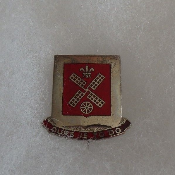 WWII US GI 61st Engineer Construction Battalion Pinback DUI | eBay