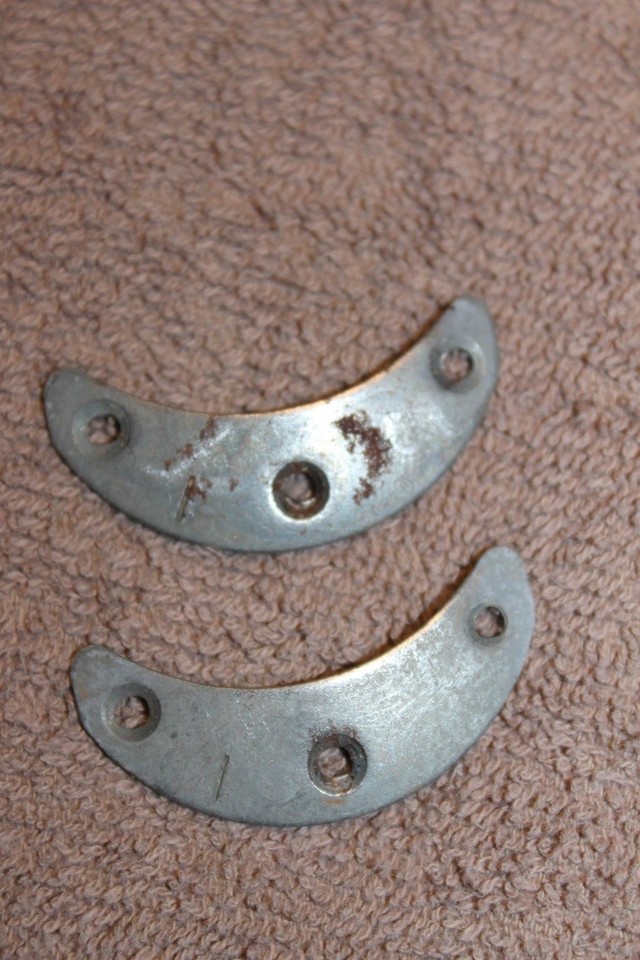 Pair of Original WW2 German Army Soldiers Boot Toe Plates from 1943 d ...