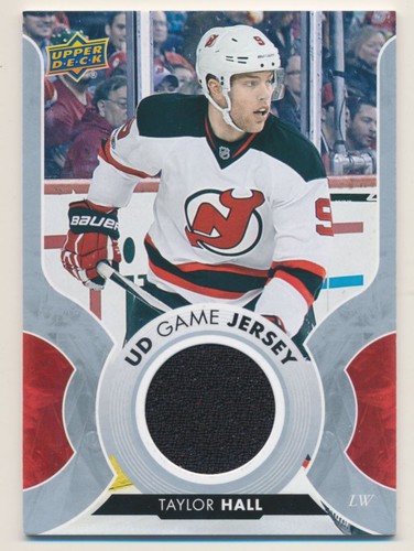 2017-18 Upper Deck Game Jerseys #GJTH Taylor Hall | eBay