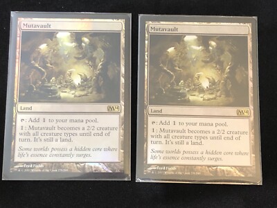 MTG Mutavault Foil X2 Magic 2014 | eBay