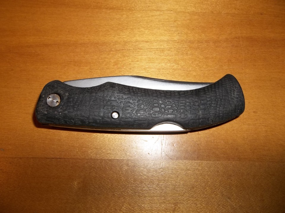 USA Gerber Gator 625 Single Blade Combo Edge Lockback Knife Portland OR ...