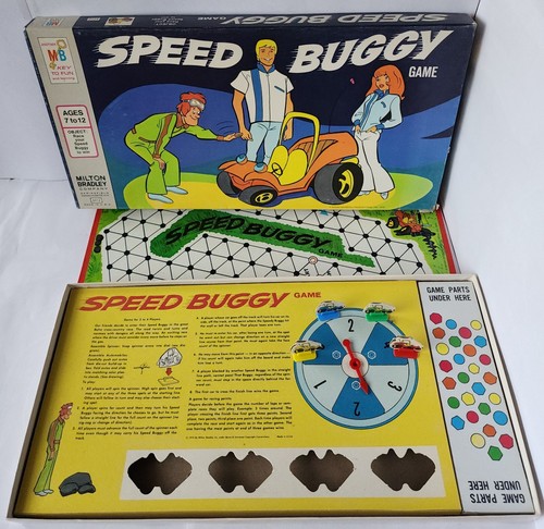Speed Buggy Board Game 1973 Milton Bradley Vintage Game | eBay