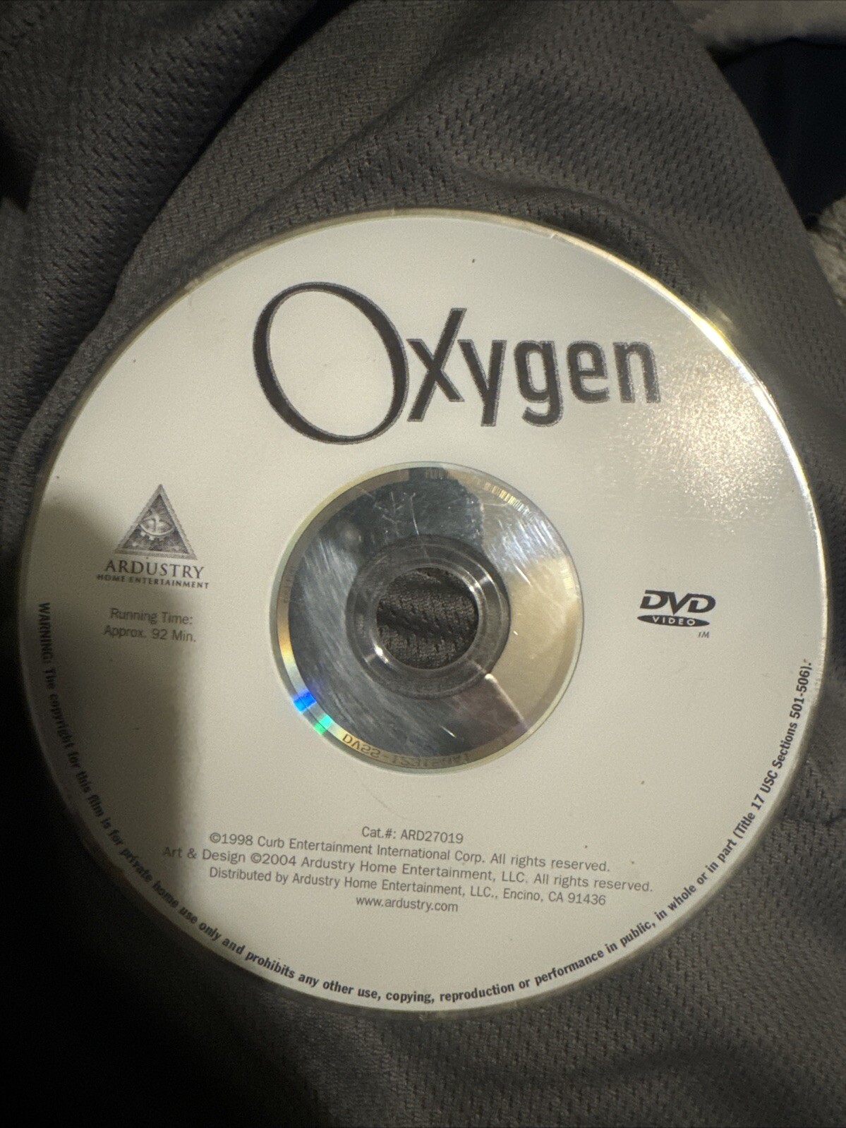 Oxygen (1999, DVD) 783722701935 | eBay