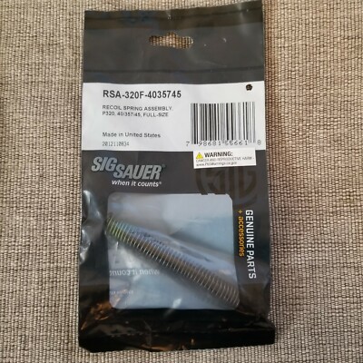 P320 Full Size Recoil Guide Rod Spring Assembly .40 S&W, 357 Sig, 45 ...