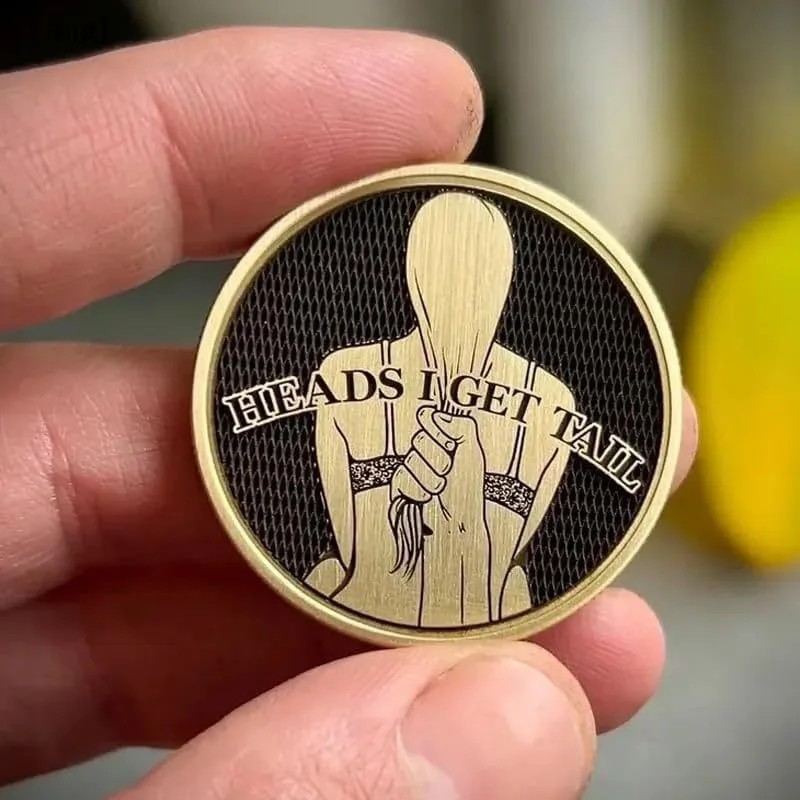 Funny Heads and Tails Coins,Heads I Get Tail - Tails I Get Head Double ...