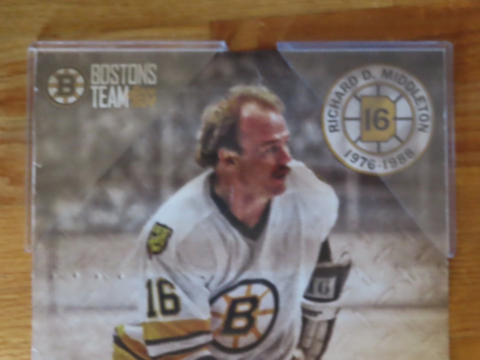 RICK MIDDLETON No. 16 BOSTON BRUINS Retirement November 29 2018 Poster ...