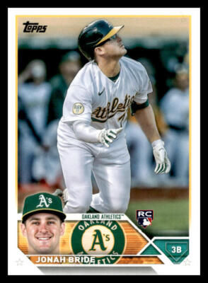 2023 Topps Jonah Bride #95 Oakland Athletics | eBay