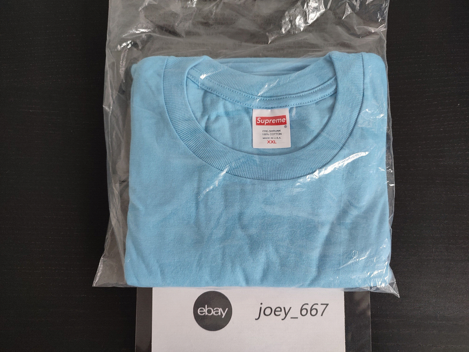 Supreme Tonal Box Logo Tee Bright Blue (SS23) - XXLarge - Neuf DS New ...