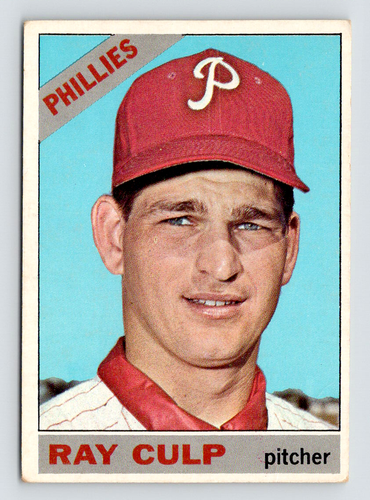 1966 Topps Card, #4 Ray Culp, Philadelphia Phillies | eBay