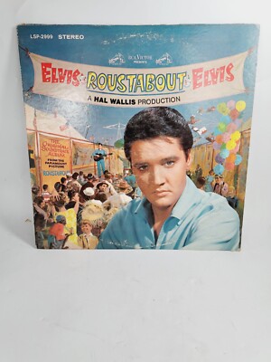 Elvis Presley Roustabout Soundtrack Vinyl LP Mono RCA LPM-2999 1st ...