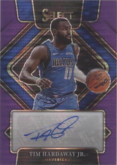 2021-22 Panini Select - Signatures Tim Hardaway Jr. #SG-THJ Neon Purple ...