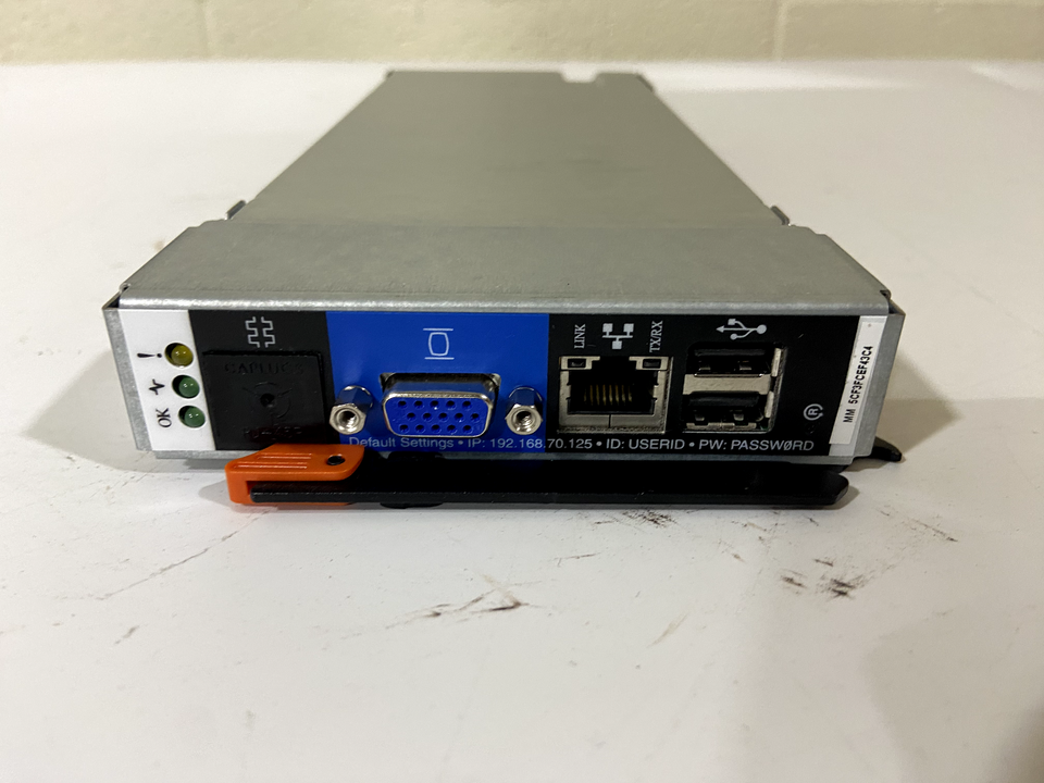 IBM BLADECENTER ADVANCED MANAGEMENT MODULE , 80Y9081, 80Y9080 | eBay