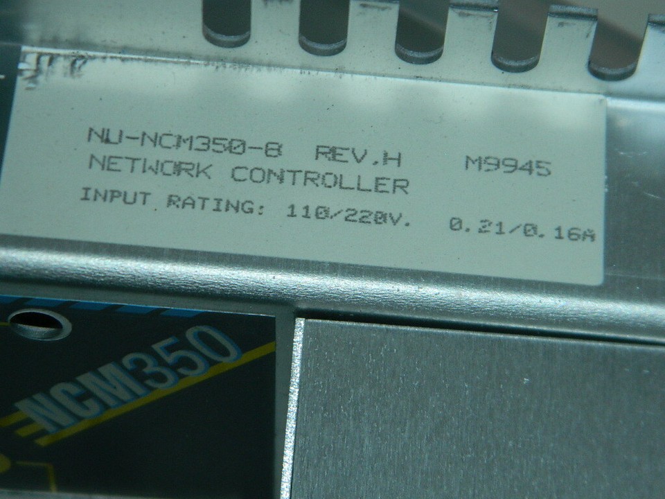 JOHNSON CONTROLS NU-NCM350-8 REV H NETWORK CONTROLLER 25 AVAILABLE | eBay