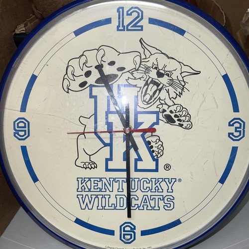 University Of Kentucky Wildcats 12” Logo UK Wall Clock | eBay