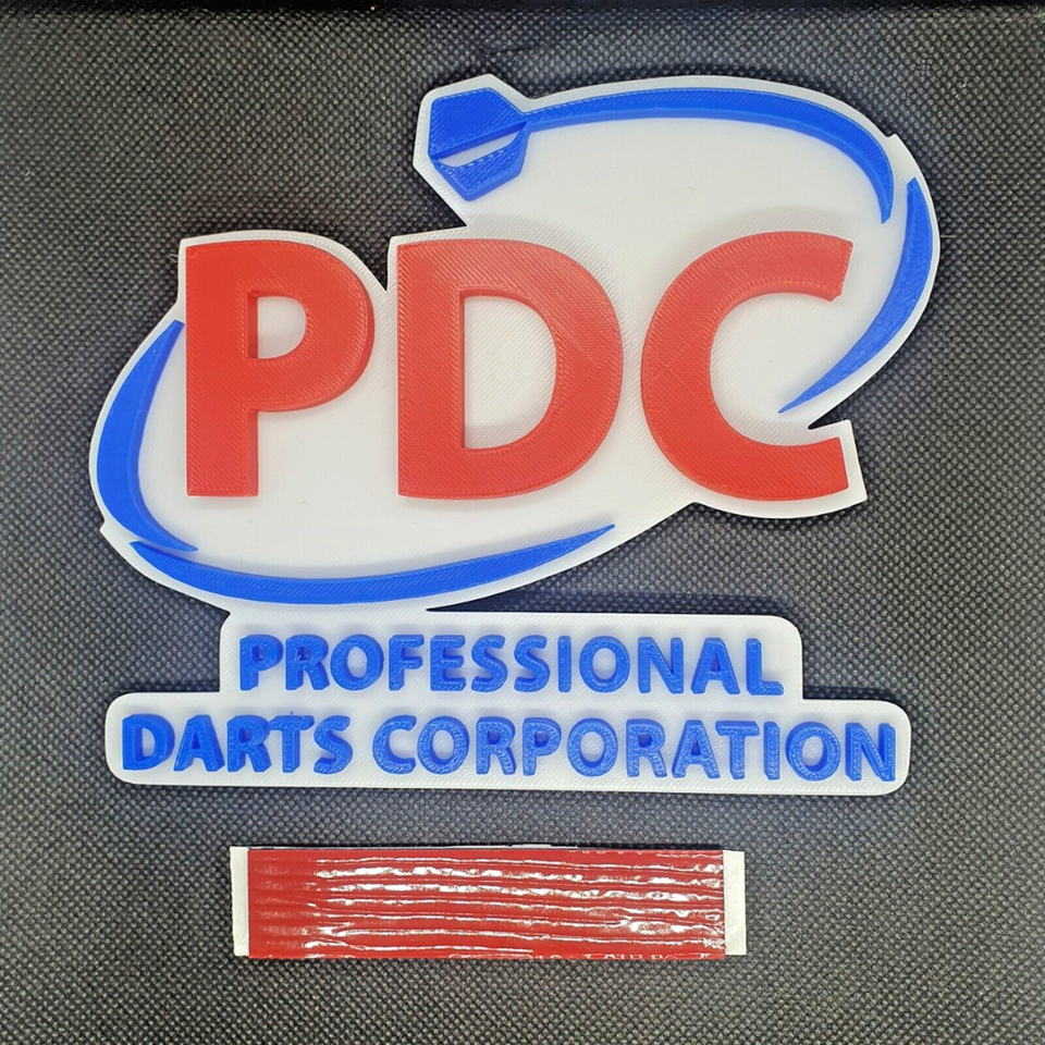 Professional Darts Corporation themed (PDC) Darts sign 3d Printed ...
