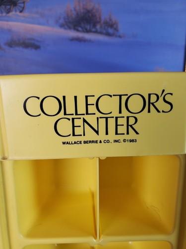 Vintage Smurf Store Display Collectors Center Turntable The Smurfs Rare ...