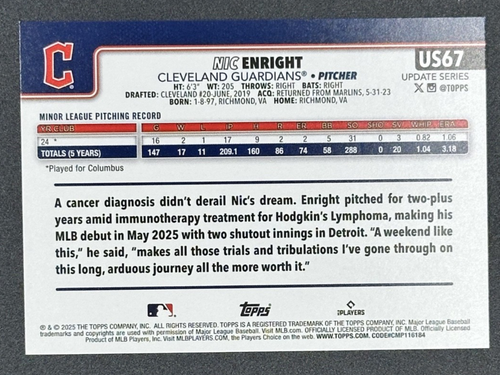 2025 Topps Update Nic Enright True Photo SSP Image Variation US67 ...