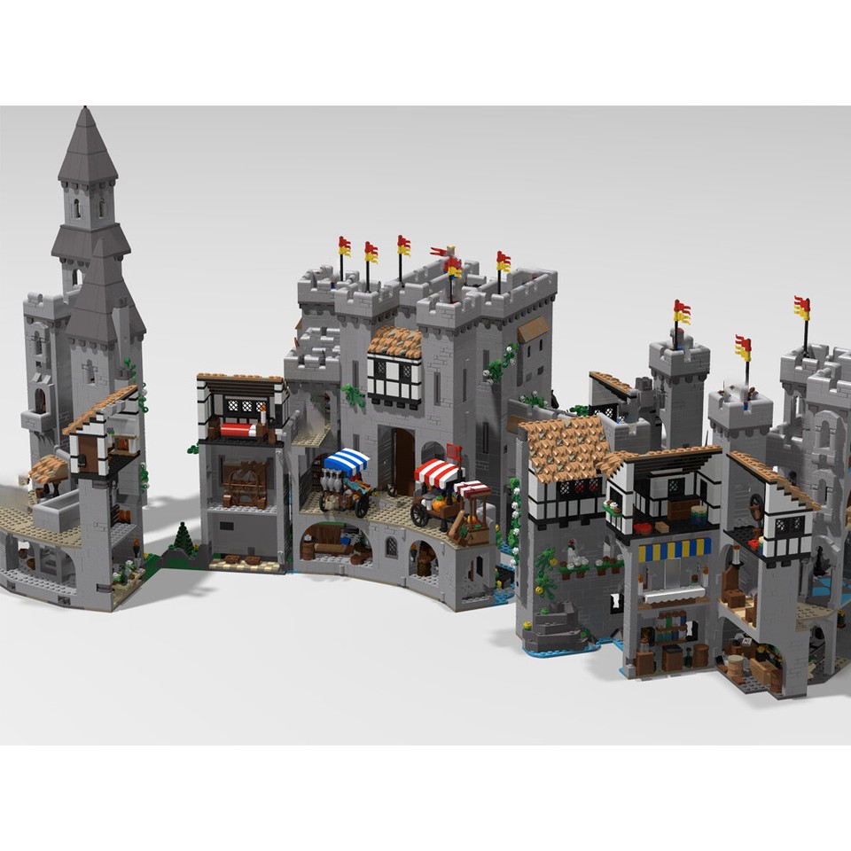 10305 Castle Epic Extended Version with Fully Detailed Interior 12988 ...
