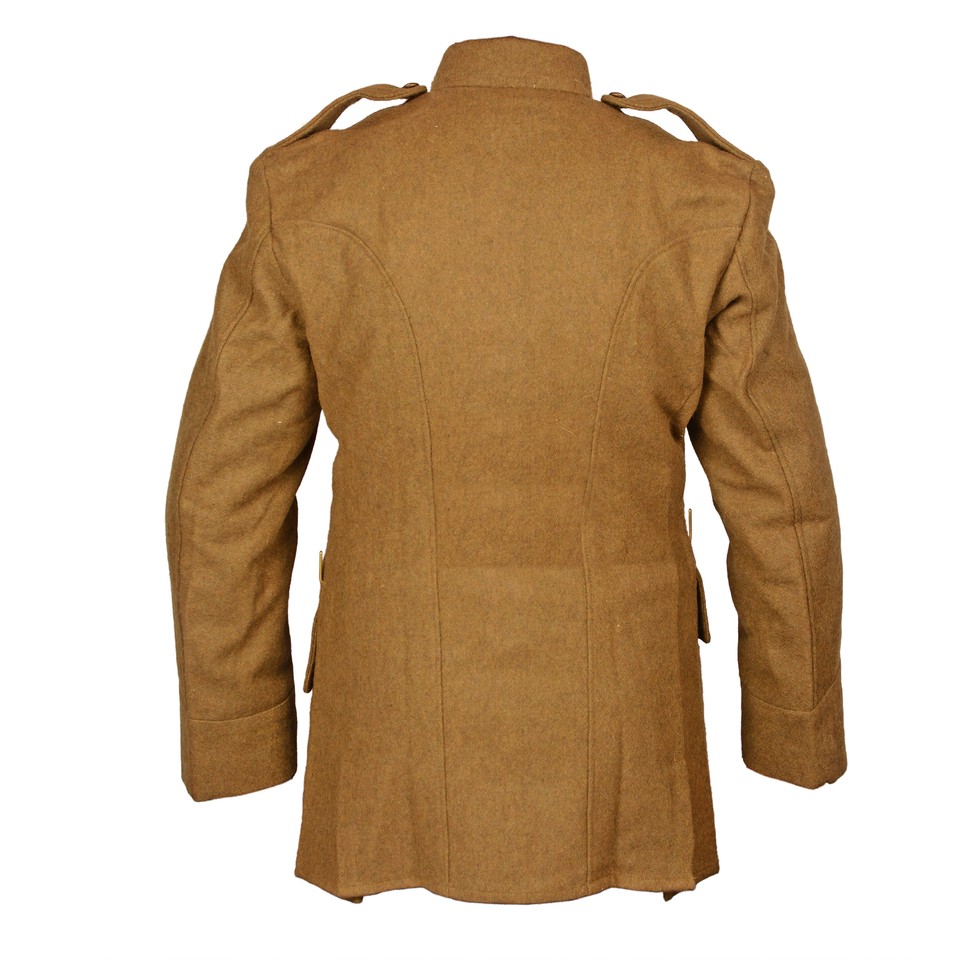 WW1 Canadian Army 1907 Khaki Stand Collar SD Tunic - Repro X Large - 44 ...
