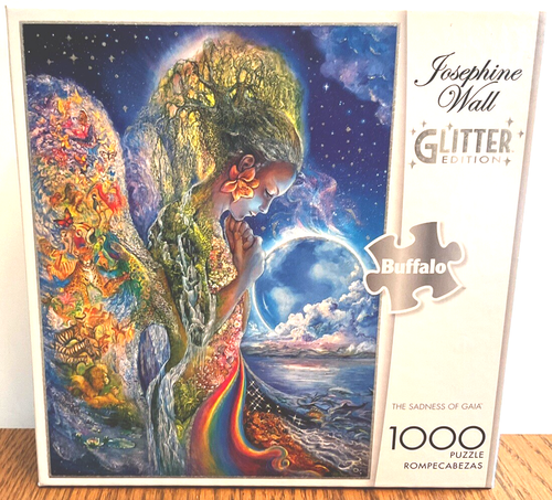 Josephine Wall THE SADNESS OF GAIA Buffalo Games Glitter Puzzle POSTER ...