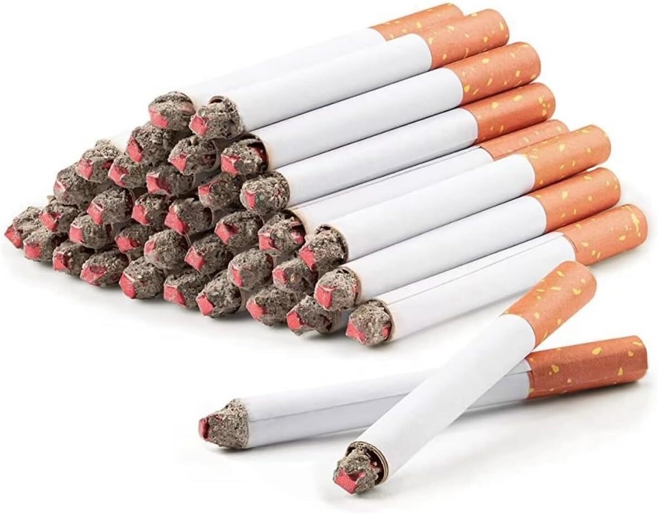 Fake Cigarettes,3.25 Inch Fake Puff Cigarettes(Pack of 6), Faux Cigs ...