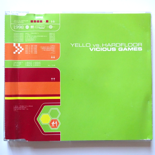 YELLO vs. HARDFLOOR : VICIOUS GAMES (12" REMIX) 🟊 CD MAXI 🟊 | eBay