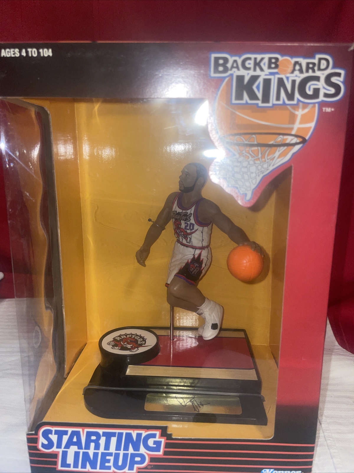 1997 Starting Lineup Damon Stoudamire Backboard Kings Figure Toronto ...