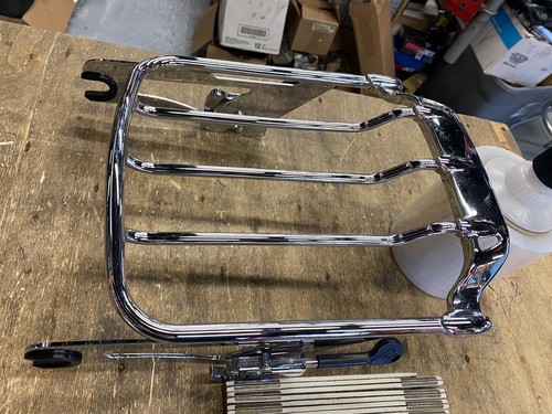 Air Wing Harley Davidson Detachables Two-Up Luggage Rack FLH Ultra ...