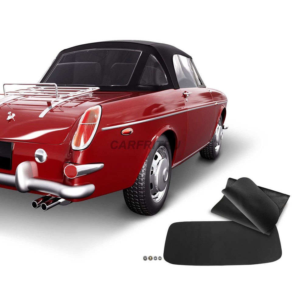 New Convertible Soft Top for MG MGB 1971 1972-1980 Black w/ 3Pcs ...