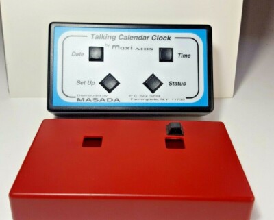 Vintage Talking Calendar Clock for Visually Impaired by Maxi Aids Works ...