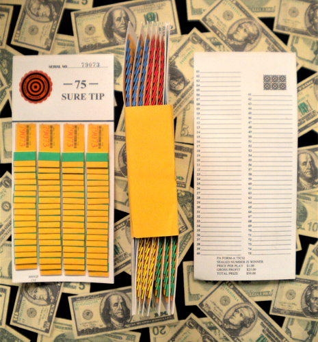 1 Dozen ~ 75 SURE TIP BOARDS {01 to 75} BINGO NUMBERS Pull Tab Jar ...