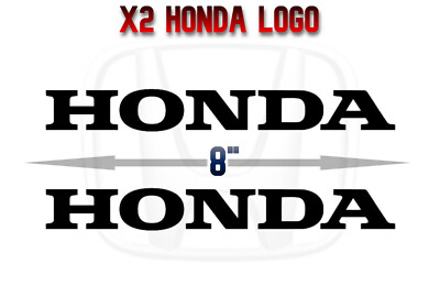 2x Honda Logo 8" Vinyl Decal Sticker Car Truck Window Racing Motorcycle ...