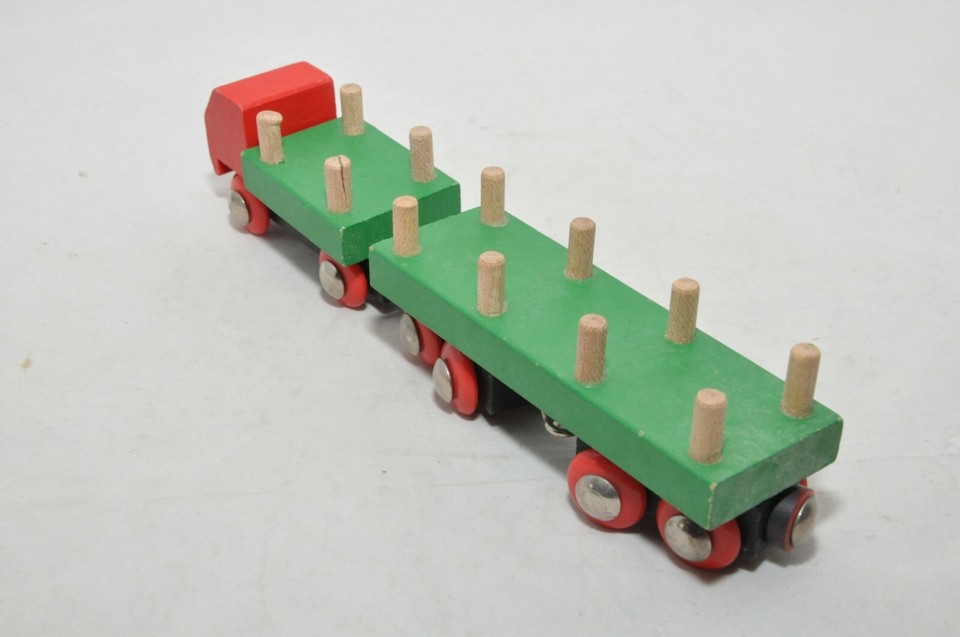 Brio TIMBER TRUCK #33526 / Brio Trains & Vehicles from 1985 / RIMLESS ...