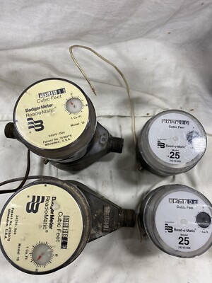 Gas & Water Meters - Model 25 Water Meter