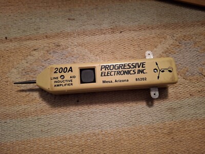 Collector Progressive Electronics 200A Inductive Amplifier Cable Tester ...