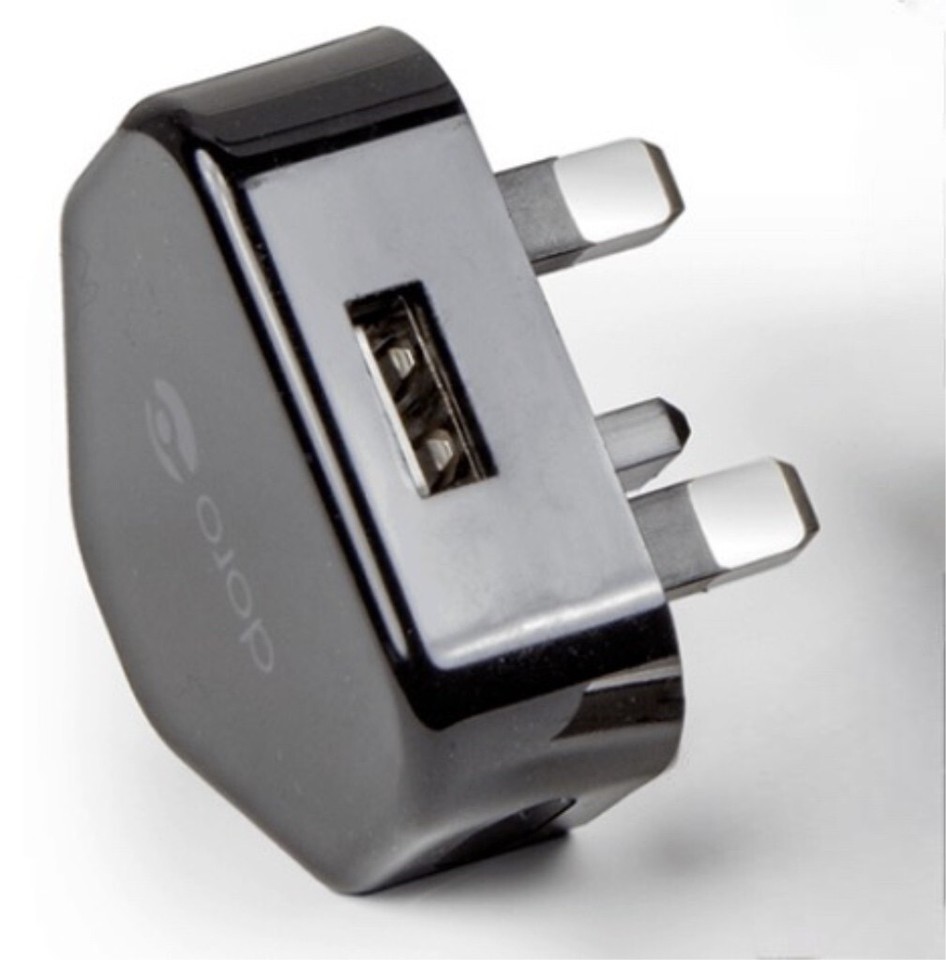 Genuine Doro 3 Pin Charger Power Adaptor PLUG with USB- A Socket | eBay UK